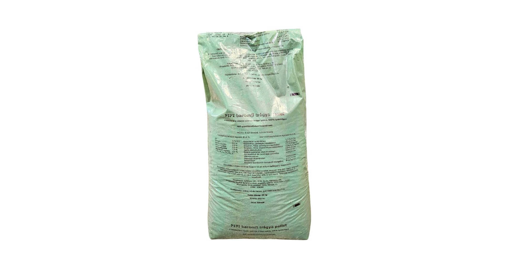 Pelletált baromfitrágya PIPI - 25 kg - Agrobolt Online