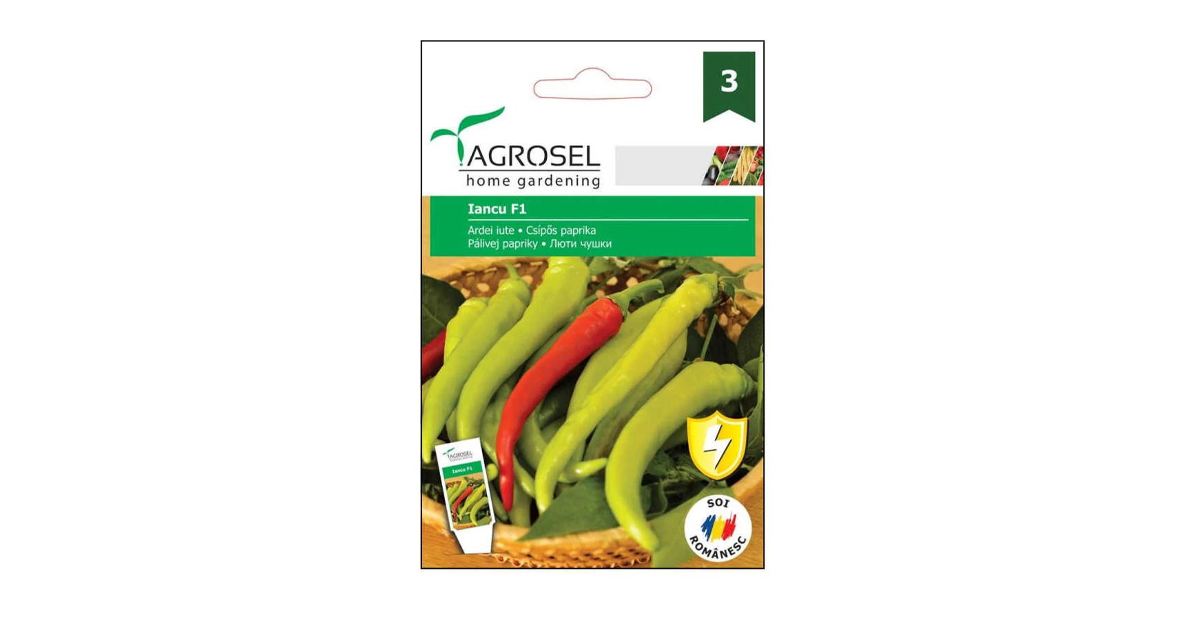 Paprika vetőmag Iancu F1 20 szem - Agrosel | Agrobolt