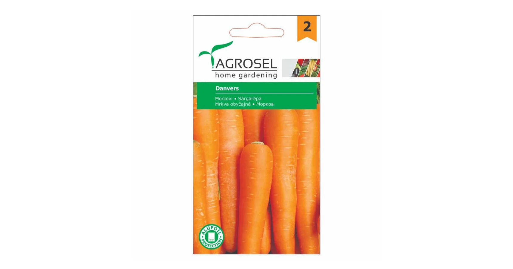 Sárgarépa vetőmag Danvers 3 g - Agrosel | Agrobolt