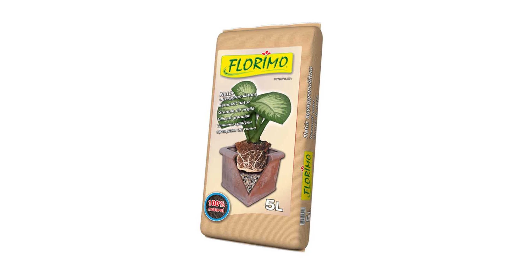Florimo Agyaggranulátum natúr - 5 l - Agrobolt Online